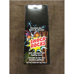 SHOCK ROCKS CHOCOLATE & POPPING CANDY (24 STICKS) - PER BOX