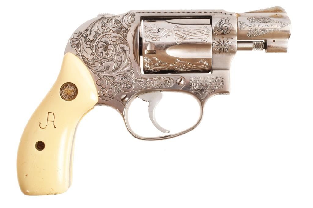 Texas Ranger John Aycock's Engraved .38 Revolver