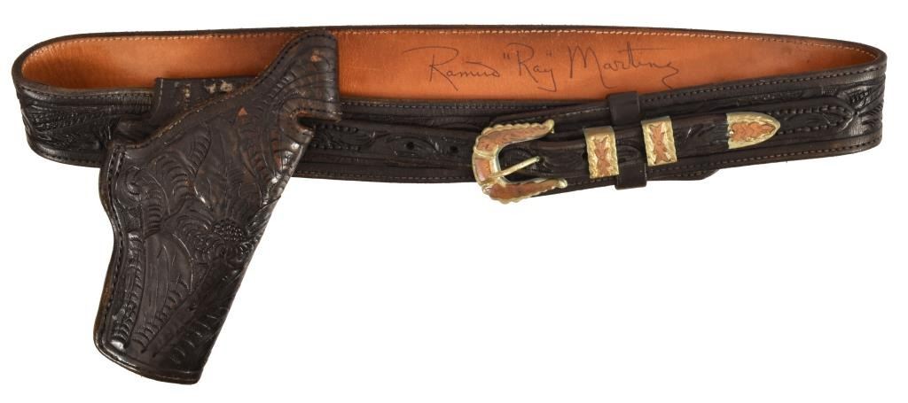 Texas Ranger Ray Martinez's Gun Belt