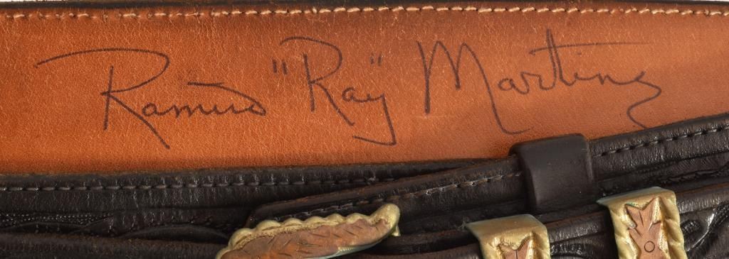 Texas Ranger Ray Martinez's Gun Belt