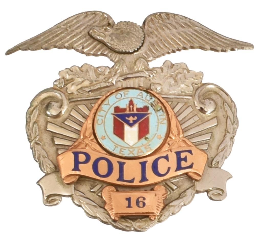 Texas Ranger Ray Martinez's Austin Police Badge
