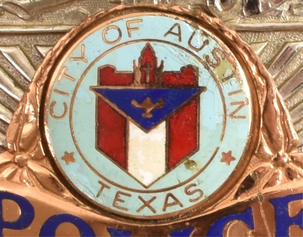 Texas Ranger Ray Martinez's Austin Police Badge