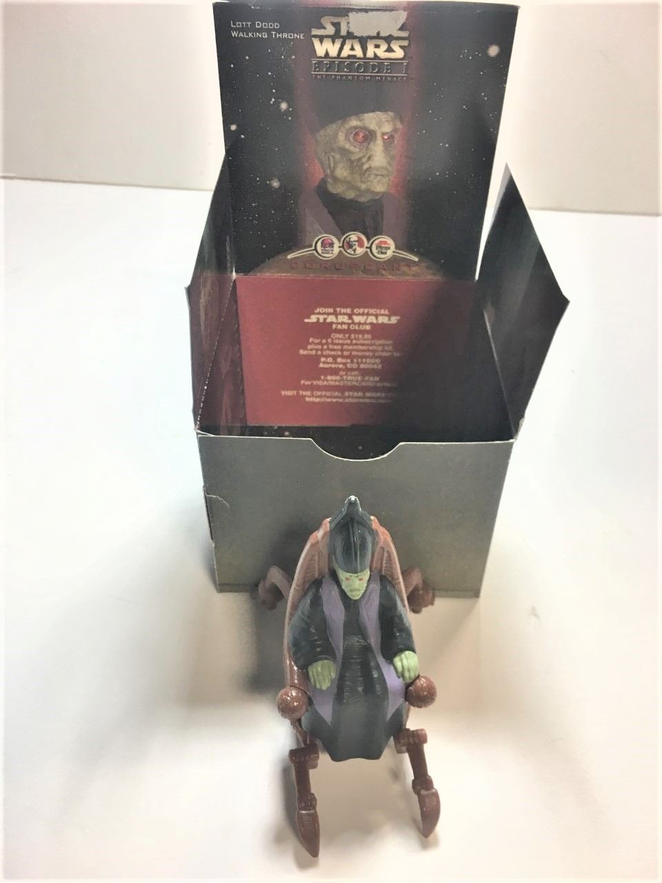 Star Wars Episode I Lot Dodd in Walking Throne From Pizza Hut, Taco ...