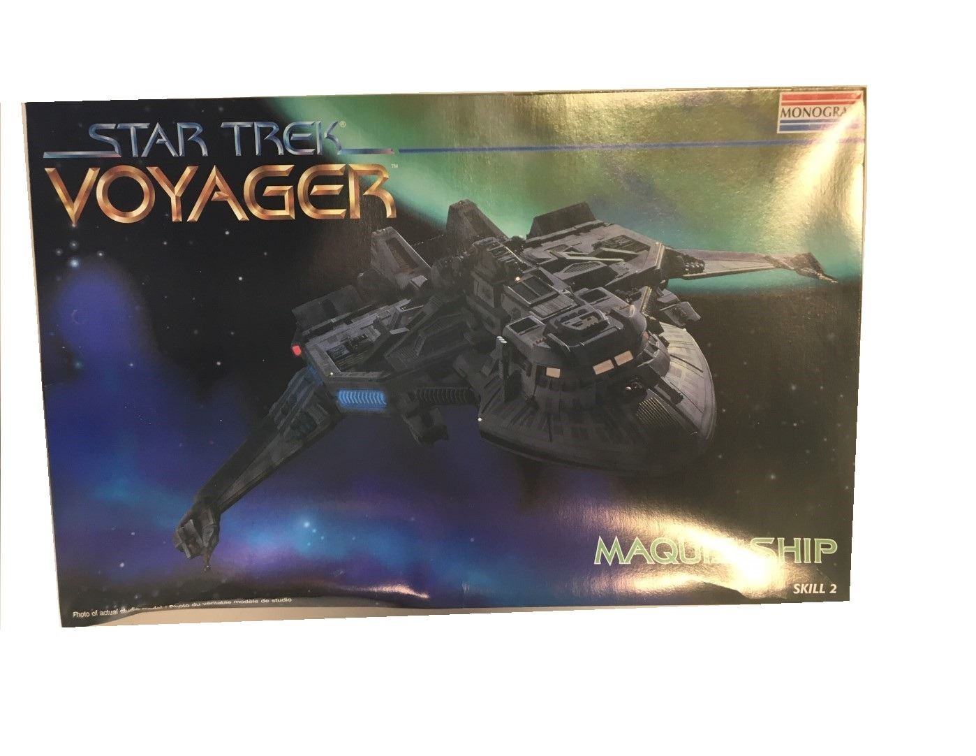 Model Kit Monogram Star Trek Voyager Maquis Ship Model Kit 1995