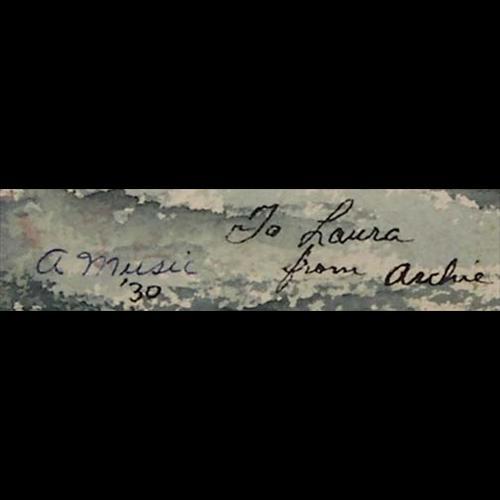 Archie Musick, Watercolor