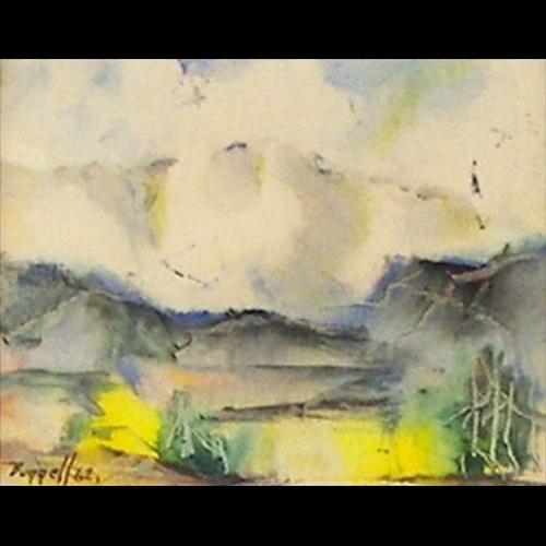 Charles and Laura Bunnell, Watercolors