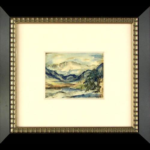Charles and Laura Bunnell, Watercolors