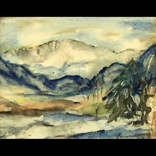 Charles and Laura Bunnell, Watercolors