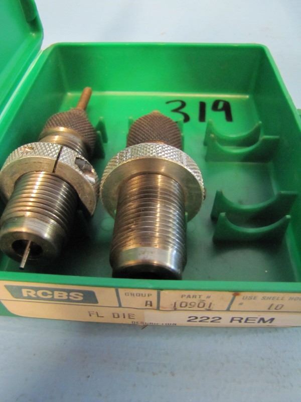 reloading dies 222 rem