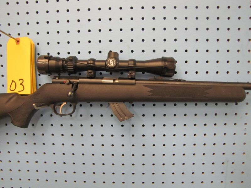 Savage Mark II 22 long rifle only bolt action clip synthetic stock ...