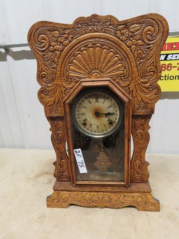 Sessions Gingerbread Mantl Clock - Vintage