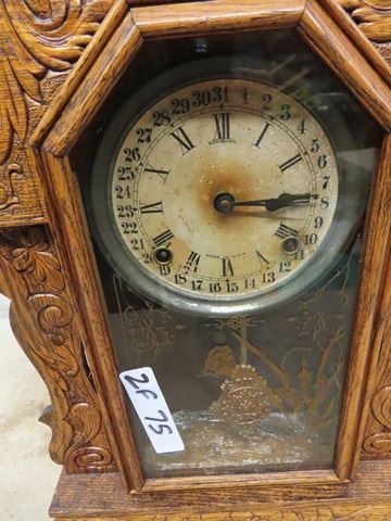Sessions Gingerbread Mantl Clock - Vintage