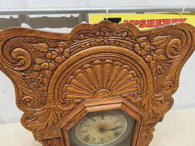Sessions Gingerbread Mantl Clock - Vintage