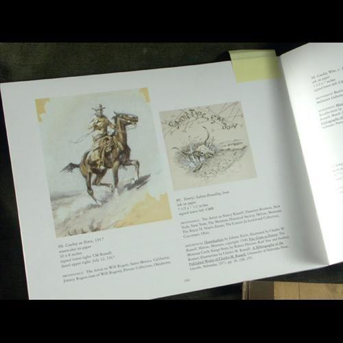 CHARLES RUSSELL INK DRAWING ORIGINAL