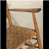 ANTIQUE AMERICAN LADDER-BACK SHAKER ROCKING CHAIR