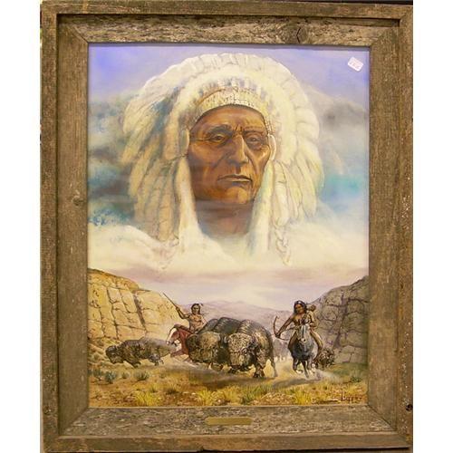 NATIVE AMERICAN PEN & INK