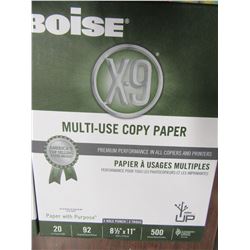 NEW: 8.5 X 11" COPY PAPER (500 SHEETS) - PER PACKAGE