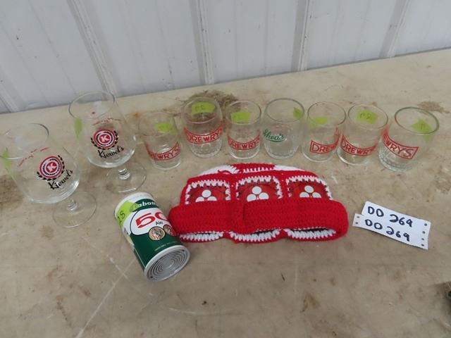 Beer Glasses, Drewery, Sheas, Knitted Beer Hat Club, Labatts 50 Beer ...