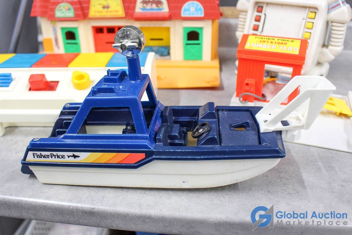 Vintage Fisher Price, Playskool & Alphie II Kids Toys