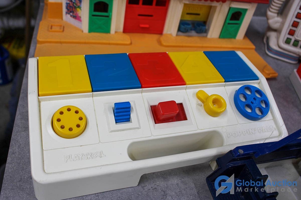 Vintage Fisher Price, Playskool & Alphie II Kids Toys