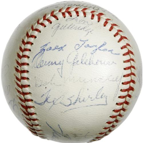 1944 St. Louis Browns Team Signed Baseball. The