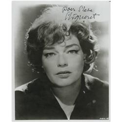 Simone Signoret Signed Photo