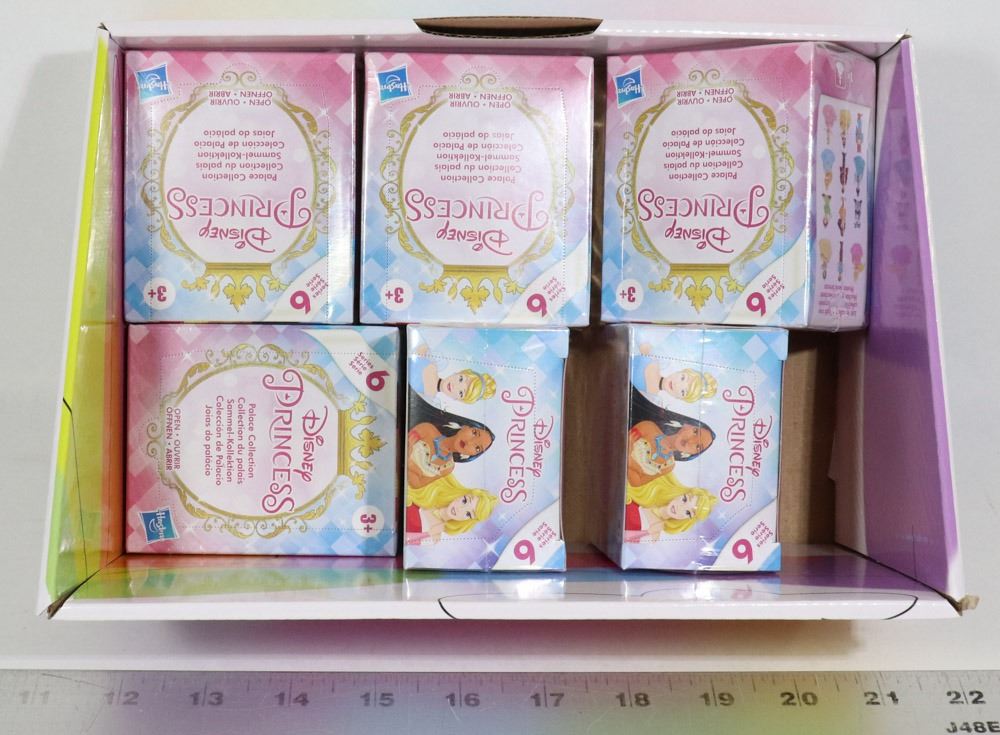 6 NEW DISNEY PRINCESS SURPRISE BOXES