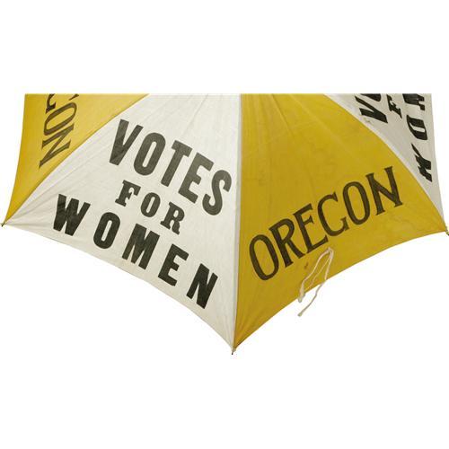 Extremely Rare Oregon Woman Suffrage Umbrella