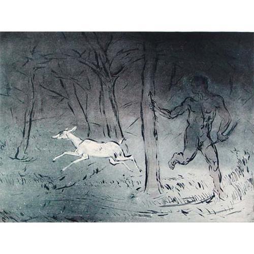Lawrence Barrett, Lithograph