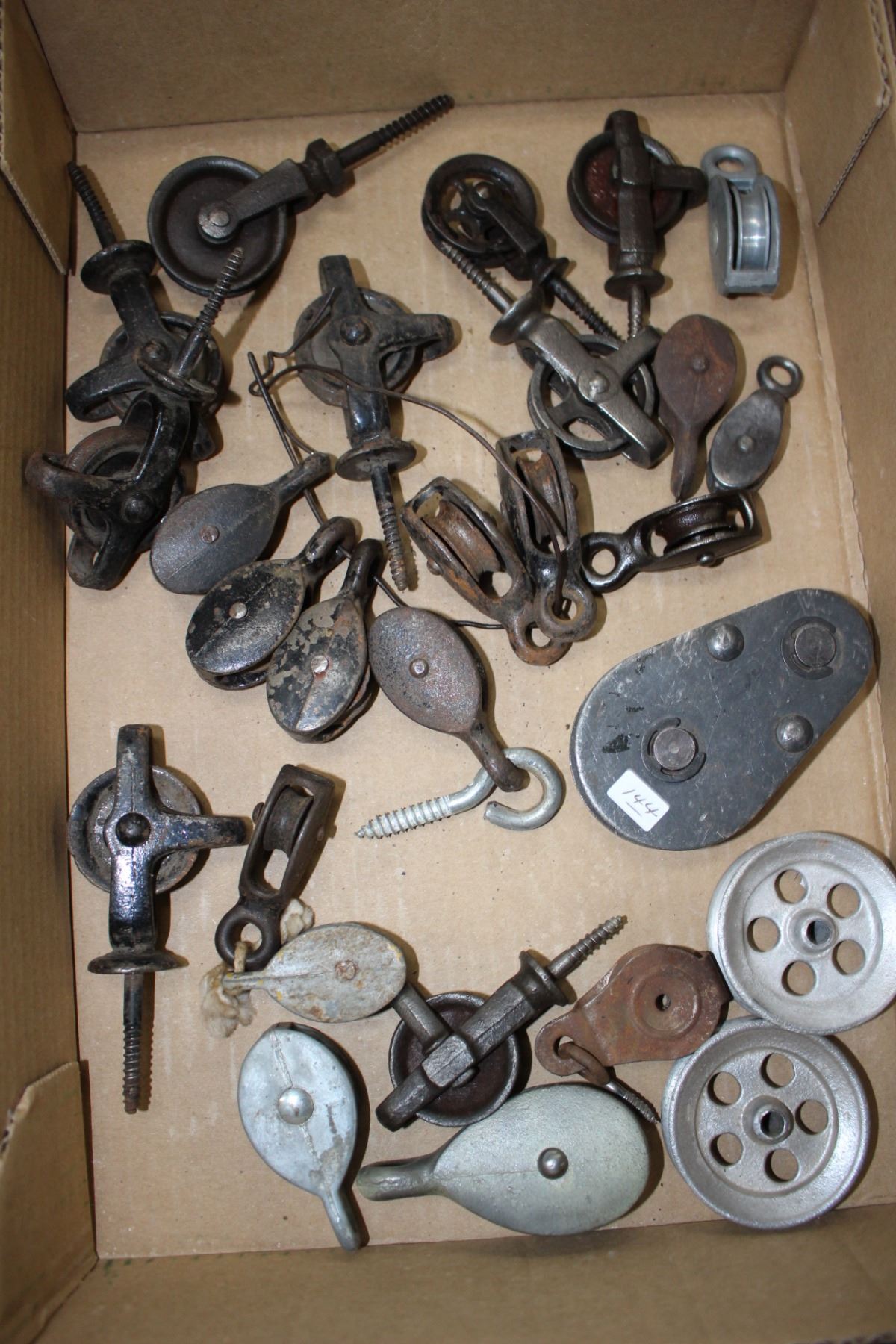 Collection of Small Single Pulleys