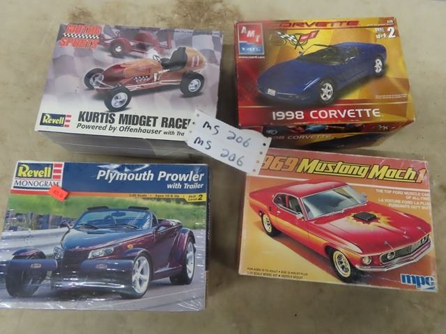 4 Car Models, & 7 Easy Rider Magazines