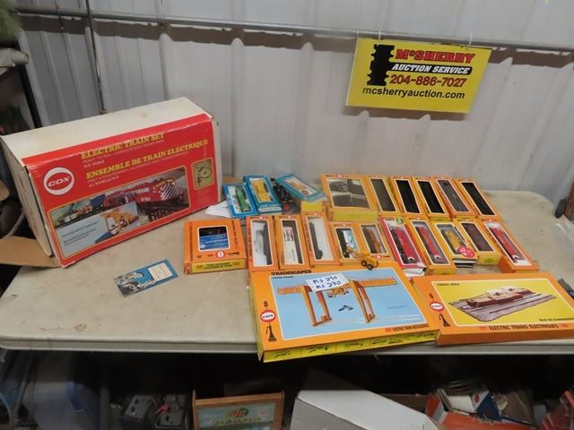 Cox Train Set- HO Scale & Few Life Like