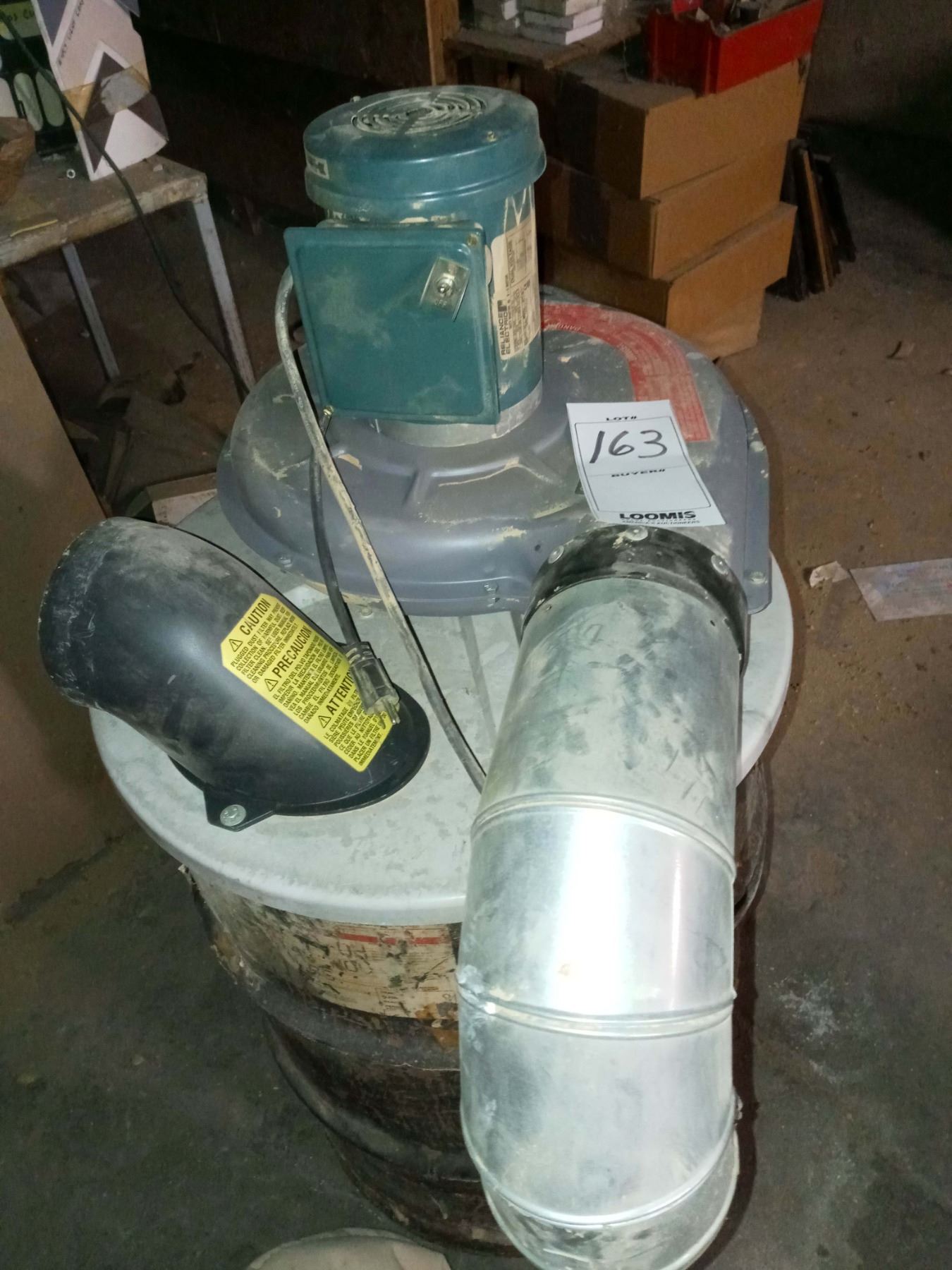 CINCINNATI DUST-MASTER 1 HP MODEL 100S/T1