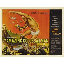 The Amazing Colossal Man (AIP, 1957). Half Sheet (22" X