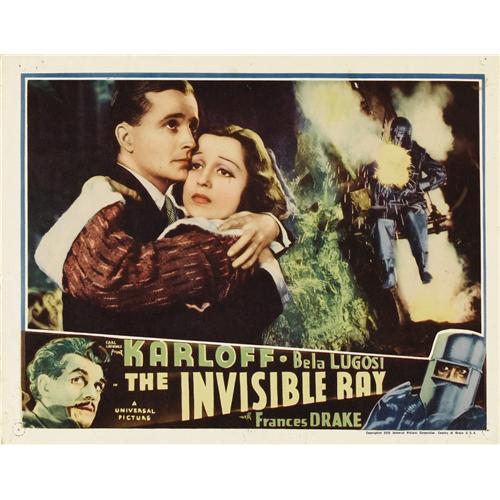 The Invisible Ray (Universal, 1935). Lobby Card