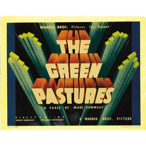 The Green Pastures (Warner Brothers, 1936). Title Lobby