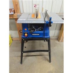 Mastercraft 10" Table Saw & Stand