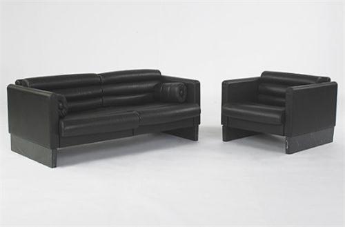 Don Powell And Robert Kleinschmidt sofa and lounge chair Sunar Hause
