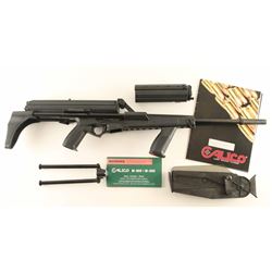Calico M-900 Carbine 9mm SN: E001157