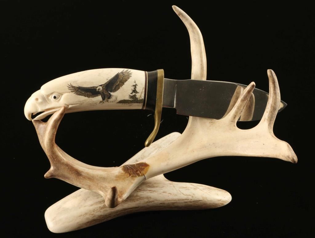 Custom knife from Alaska