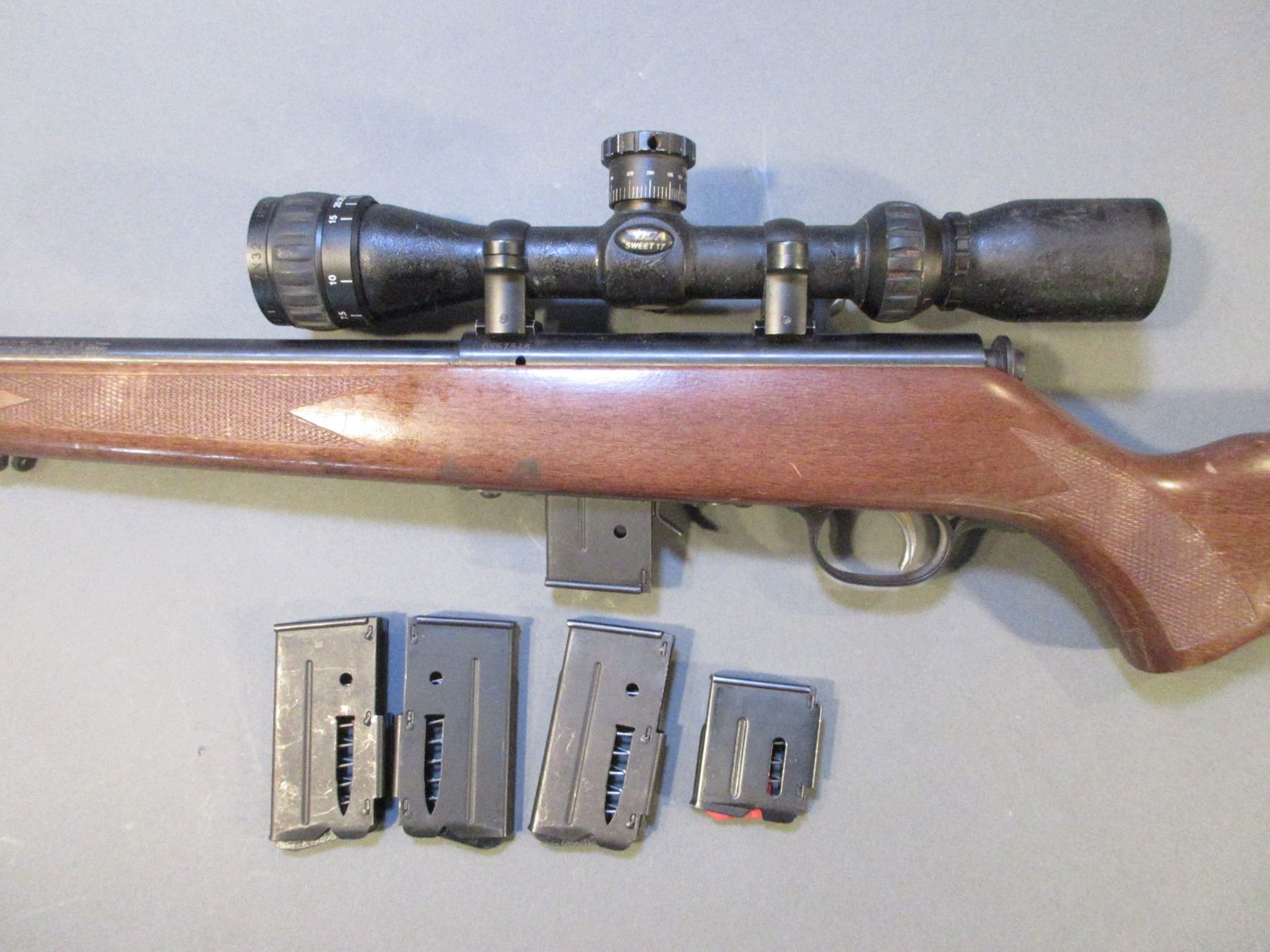 Savage Model 93 R17 Bolt Action Rifle- .17 HMR- 21" Barrel- BSA Sweet ...
