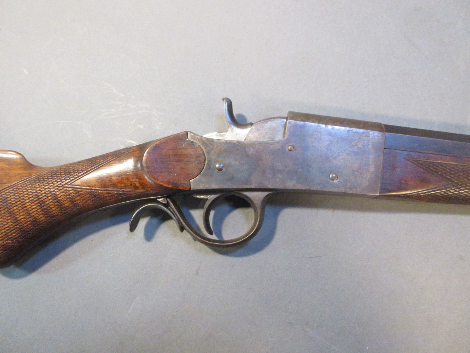 Belgium Made H Pieper Falling Block Single Shot Rifle-.22 LR- 26 ...