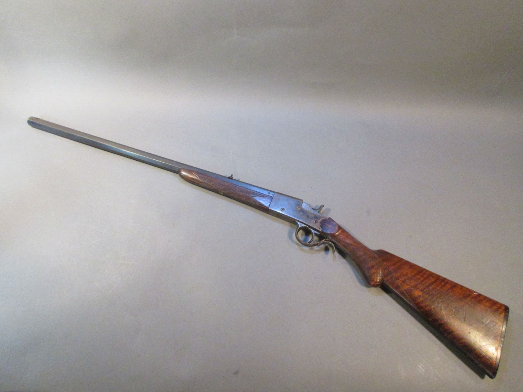 Belgium Made H Pieper Falling Block Single Shot Rifle-.22 LR- 26 ...