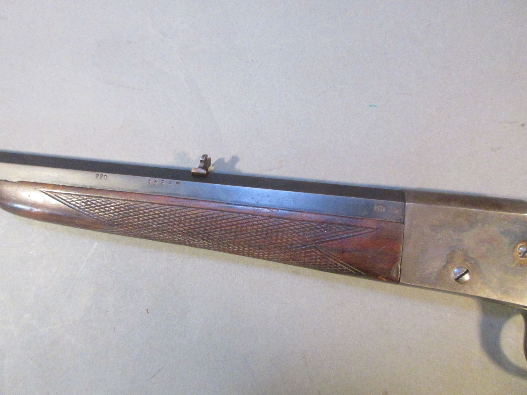 Belgium Made H Pieper Falling Block Single Shot Rifle-.22 LR- 26 ...