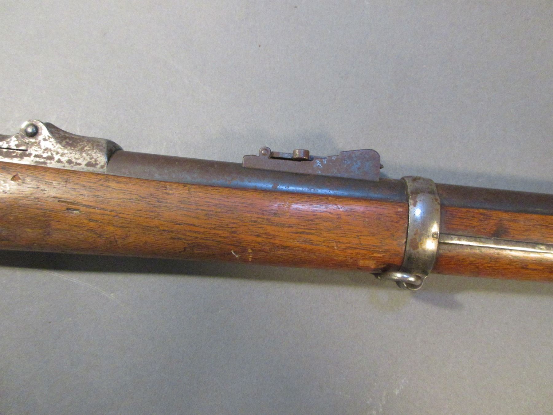 US Springfield Model 1873 Single Shot Rifle- .45-70- .22" Heavy Barrel ...