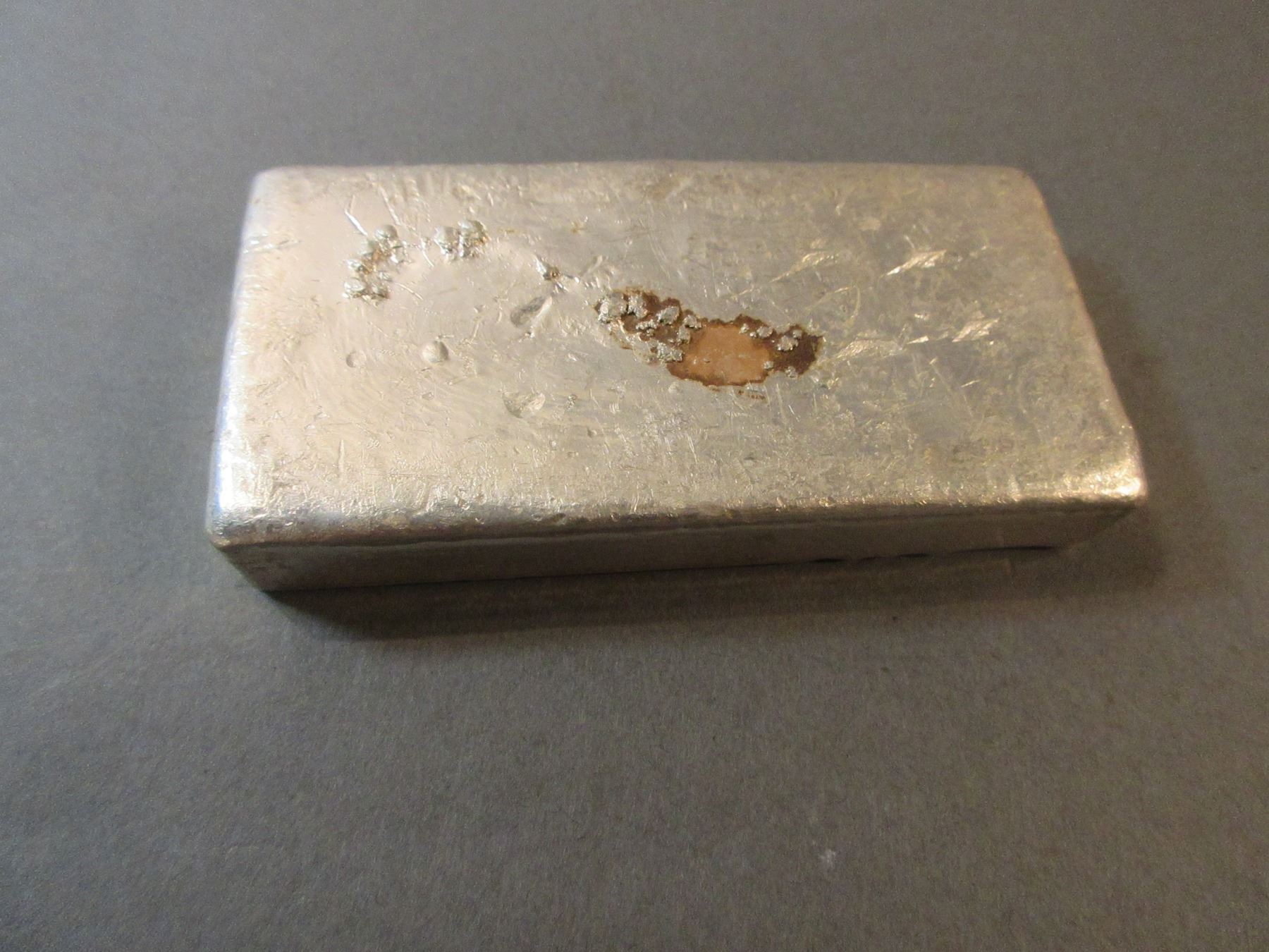 Marked Cascade Refining Silver Bar- 25.35 Troy Oz- .999 Fine Silver ...