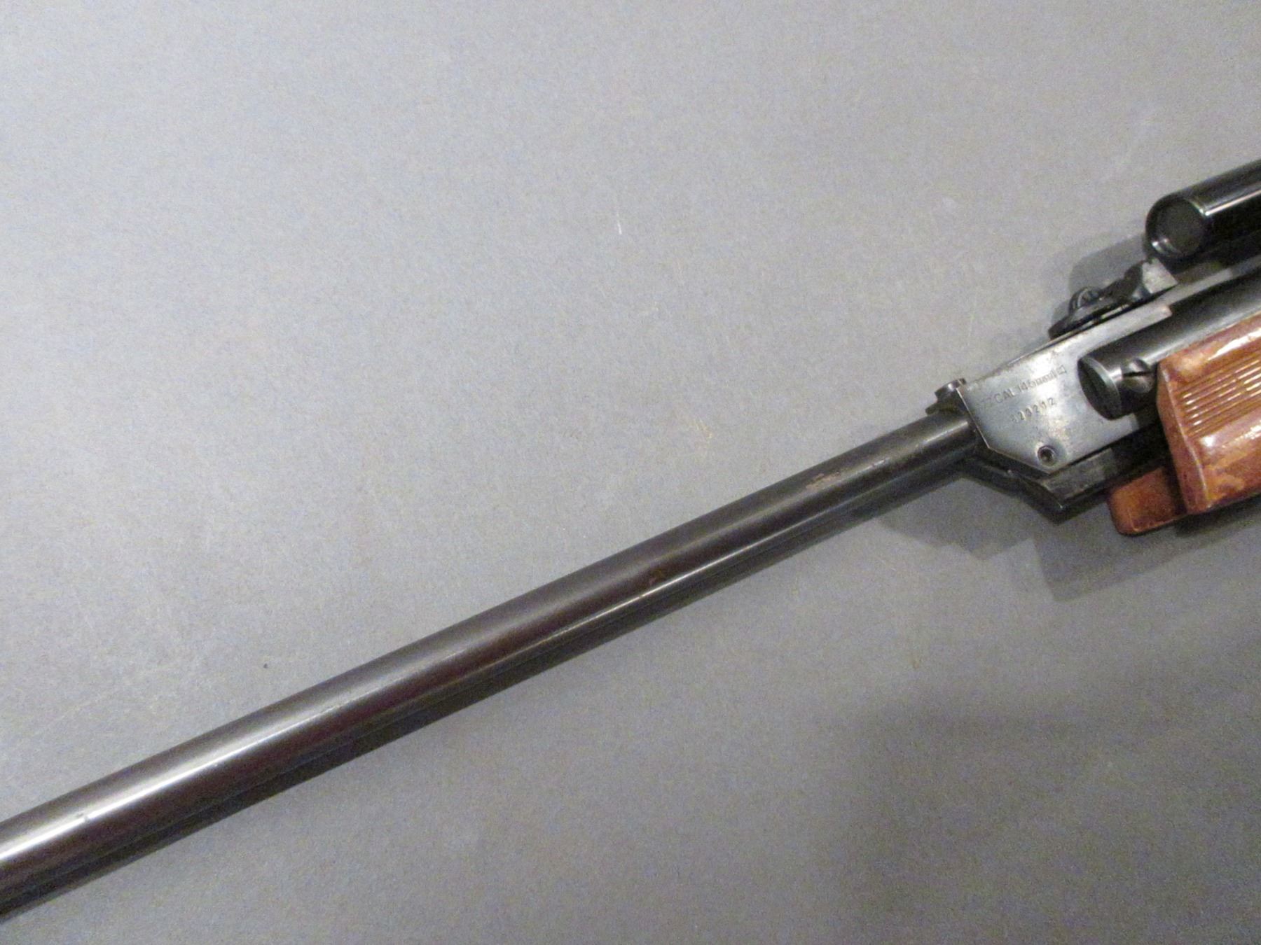 Daisy Model 120 BB Gun- .177- Pump Up- Weaver Scope