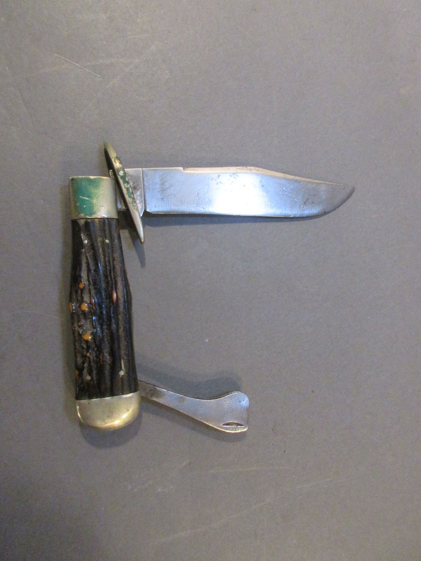 Marked Marbles Gladstone Mich USA Safety Folding Knife- 4.5" Blade- 4.5 ...