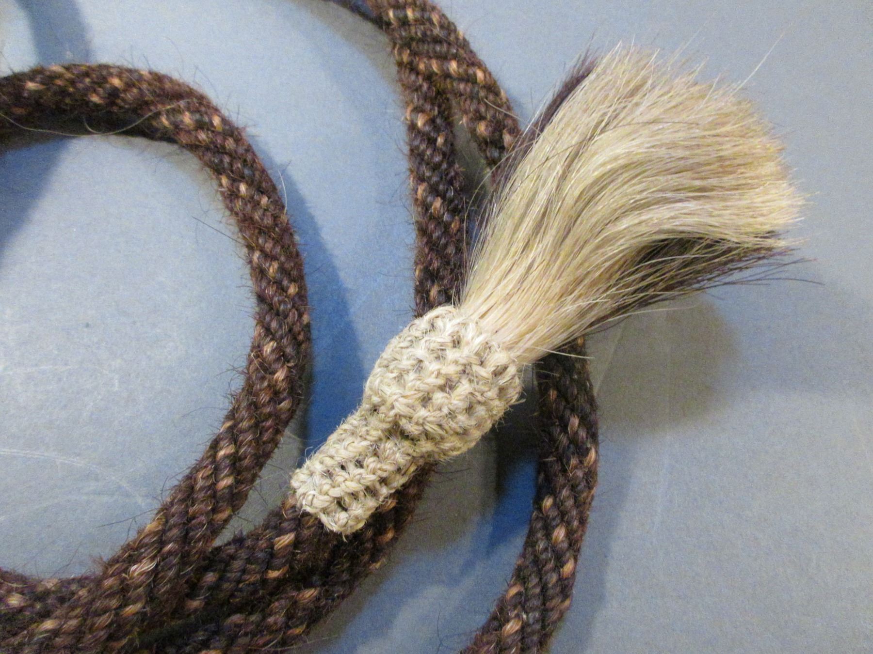 Horsehair Rope With Hardware- 5" X 11"