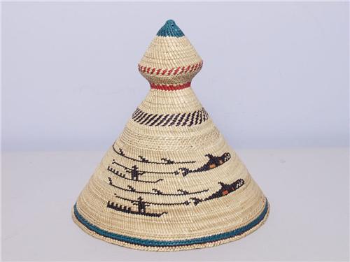 Nootka Chief Maquinna Hat